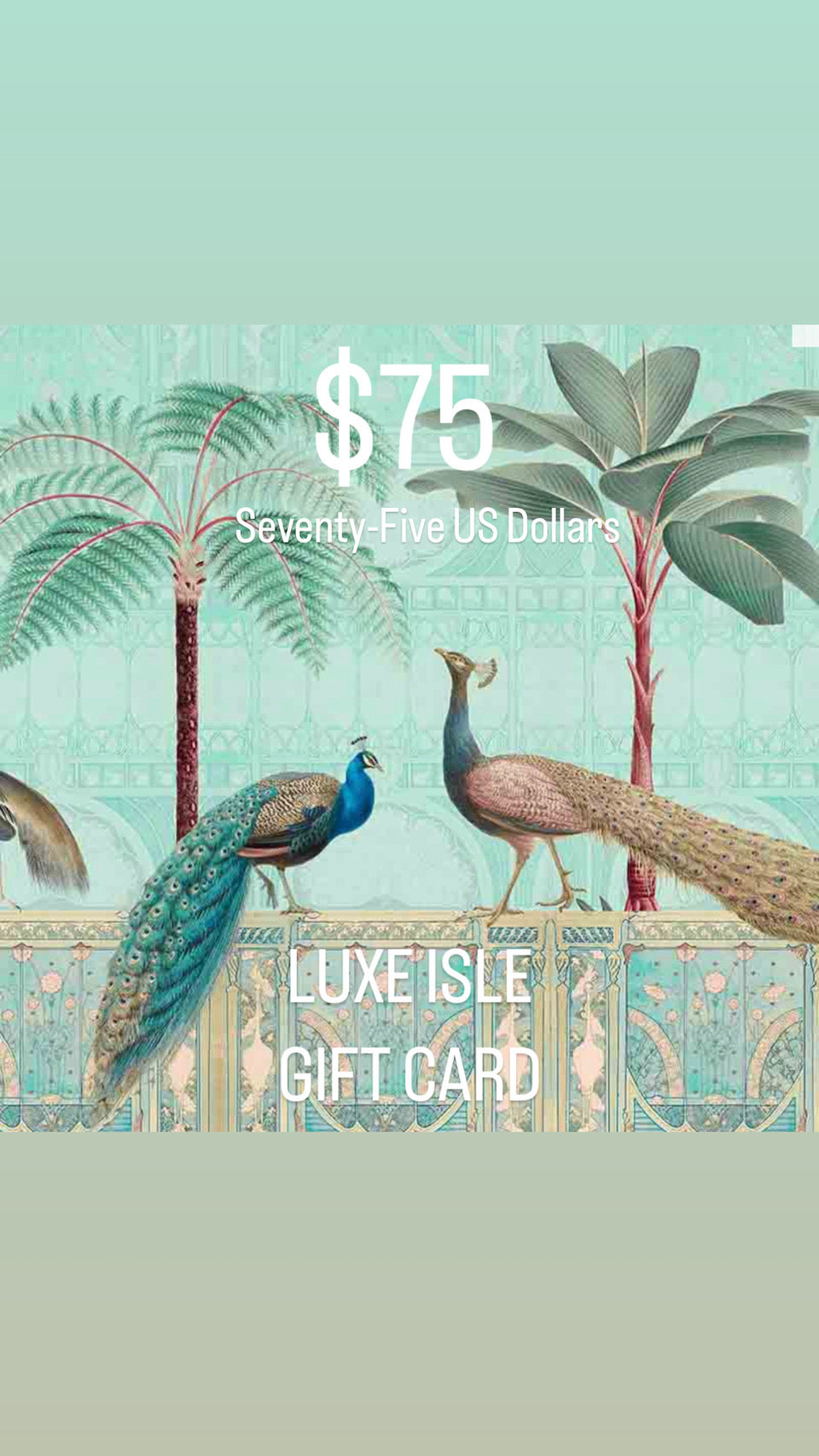 LUXE Gift Cards – www.LUXEISLE.com
